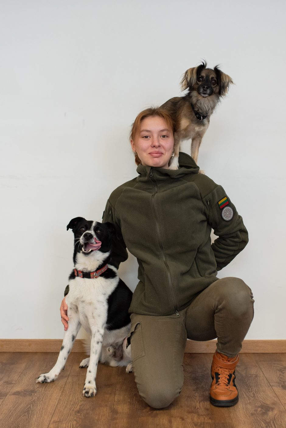 Mamos Sondros ir dukters Medeinos šokiai su šunimis - VERSLI MAMA